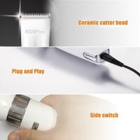 China Low Noise Side Switch Cordless Hair Trimmer 2000mAh Lithium Battery for sale