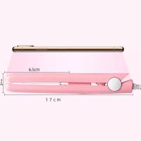 China Mini Flat Iron Hair Straightener 2 In 1 Small Curling Hair Crimper For Women Travel for sale