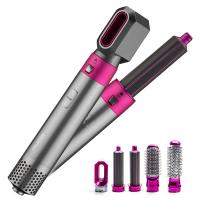 China ABS 6 In 1 Detachable Hair Dryer Styler One Step For Straightening Curling Drying Combing for sale