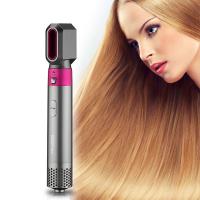 China ABS 6 In 1 Detachable Hair Dryer Styler One Step For Straightening Curling Drying Combing for sale