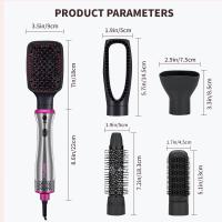 China 5 In 1 Multifunctional Hair Dryer Brush 1200w 360° Swivel Cord Hot Air Comb for sale