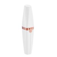 China 2 In 1 Eyebrow Trimmer Facial Hair Removal Rechargeable Razor Tool With LED Light for sale
