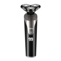 China Cordless Electric Razor For Men Shaving IPX7 Waterproof Wet Dry 4 In 1 Shavers Beard Nose 4D Trimmer for sale
