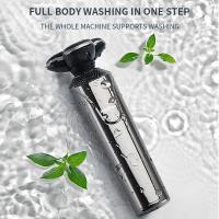 China Cordless Electric Razor For Men Shaving IPX7 Waterproof Wet Dry 4 In 1 Shavers Beard Nose 4D Trimmer for sale