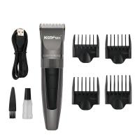 China Men Ceramic Blade Electric Hair Clippers USB Rechargeable Shockproof KooFex for sale