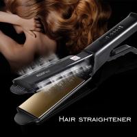 China Titanium Ceramic Steam Hair Straightener Ultralight Portable Chargeable for sale