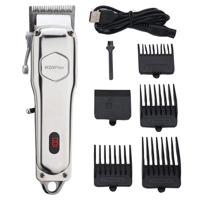 China Automatic Rechargeable Electric Hair Trimmer , FCC 5W Mens Electric Hair Shavers for sale