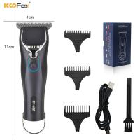 China Electric Cordless Zero Gapped Trimmer Hair Clipper Waterproof Portable for sale