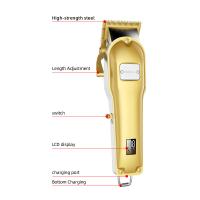 China ROHS Shockproof Cordless Electric Hair Trimmer For Men'S Beards USB Rechargeable for sale