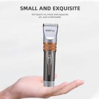 China Men Cordless Electric Hair Clippers Multiscene Adjustable Ceramic Blade 50-60Hz for sale