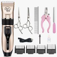 China Dog Pet Grooming Electric Hair Clippers ROHS Ceramic Blade Skinsafe 1200mAH for sale
