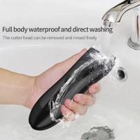 China Waterproof Groin 240 Volt Hair Clippers , Lithium Battery Mens Body Groomers for sale