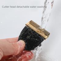 China Men Ceramic Blade Electric Hair Clippers USB Rechargeable Shockproof KooFex for sale