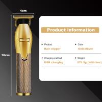 China Waterproof T Blade Cordless Hair Trimmer Rechargeable Zero Gapped 50-60Hz for sale