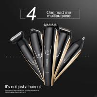 China Zerogap Cordless Clipper Hair Trimmer Set Electric 50-60Hz Shockproof for sale