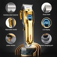 China Rechargeable Barber Electric Clippers for sale