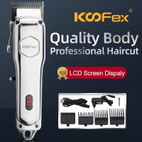China Automatic Rechargeable Electric Hair Trimmer , FCC 5W Mens Electric Hair Shavers for sale