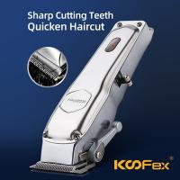 China Automatic Rechargeable Electric Hair Trimmer , FCC 5W Mens Electric Hair Shavers for sale