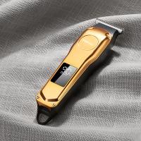 China LCD Display Cordless Grooming Clippers , Antirust Zero Gap Hair Clippers for sale