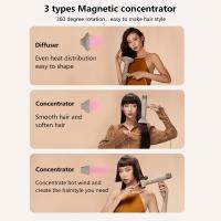 China Brushless Motor Ionic Foldable Hair Dryer Multipurpose Adjustable Speed for sale