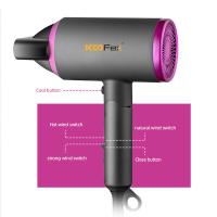 China Bioceramic Light Weight Foldable Hair Dryer Antistatic Negative Ionic for sale