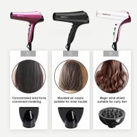 China AC Motor 2000w Ionic High Power Hair Dryer 2Speed 3Heat Setting for sale