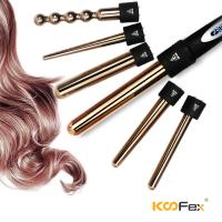 China KooFex Multifunction Electric Hair Curler Wand PTC Heater 6 In 1 Curling for sale