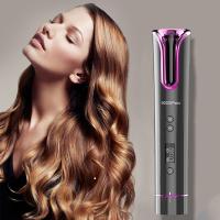China Portable Ceramic Wireless Hair Curler Automatic Multi Scene 110-220V for sale