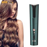 China 9600mAh Wireless Portable Automatic Hair Curler Multi Scene LCD Display for sale