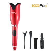 China PTC Heating 25W Electric Spiral Hair Curlers , Anti Frizz Steam Hair Curling Iron for sale
