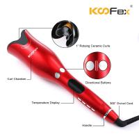 China PTC Heating 25W Electric Spiral Hair Curlers , Anti Frizz Steam Hair Curling Iron for sale