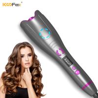 China LCD Display 1000W Electric Hair Curler Tangle Free Antiscalding Air Spin for sale