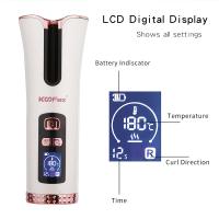 China Salon Automatic Wireless Hair Curler USB Rechargeable Durable for sale