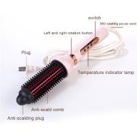 China Anti Scald Electric Heated Hair Brush Curler Lightweight Multifunctional for sale