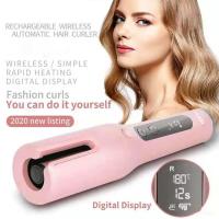China ultralight Cordless Auto Rotating Ceramic Hair Curler Practical Anti Scalding for sale