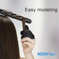 China Automatic Tourmaline Ceramic Barrel Curling Wand Anti Scalding Adjustable Temp for sale