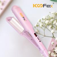 China KooFex Anti Frizz Big Barrel Curling Iron , Electric Tourmaline Ceramic Hair Curler for sale