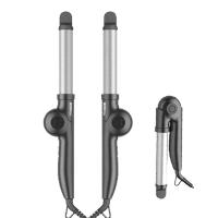 China Ceramic Barrel 180° Folding Travel Curling Iron Ultralight PTC Heating for sale