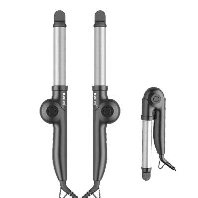 China Ceramic Barrel 180° Folding Travel Curling Iron Ultralight PTC Heating for sale