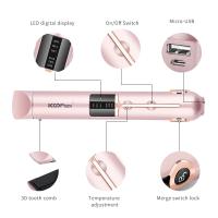 China KooFex Multiscene Mini Cordless Hair Straightener LCD Display Portable for sale
