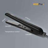 China Tourmaline Coated Flat Iron Hair Straightener 2 In 1 Adjustable Temp Practical for sale
