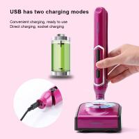 China Durable Reusable Cordless Mini Flat Iron , 30s Heating Hair Straightener Plus Curler for sale