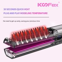 China Multipurpose Practical 3 In 1 Straightener Curler Brush 30s Fast Heating for sale