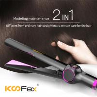 China 40W Adjustable Temp Flat Iron Hair Straightener LCD Display Instant Heating Up 450℉ for sale