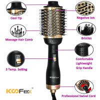 China Ultralight ROHS Multifunctional Hair Dryer Brush Antistatic One Step for sale