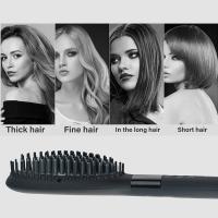 China Anti Slip Electric Hair Brush Straightener , Ultralight ABS 3 In 1 Hair Dryer Brush for sale