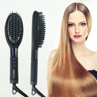 China Anti Slip Electric Hair Brush Straightener , Ultralight ABS 3 In 1 Hair Dryer Brush for sale