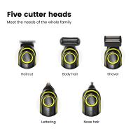 China FCC Skinsafe 5 In 1 Hair Cutting Machine Full Set Multiscene Use Rechargeable for sale