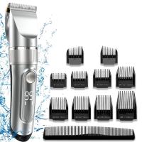 China IPX6 Waterproof FCC Hair Trimmer Set For Men Skinsafe Five Speed Adjustment for sale