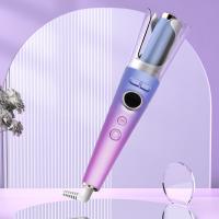 China Antiscalding CE Wireless Automatic Hair Curler , 140-220℃ Electric Hair Curling Iron for sale